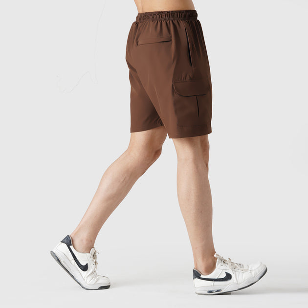 Tf-Brown Training Micro Cargo Shorts